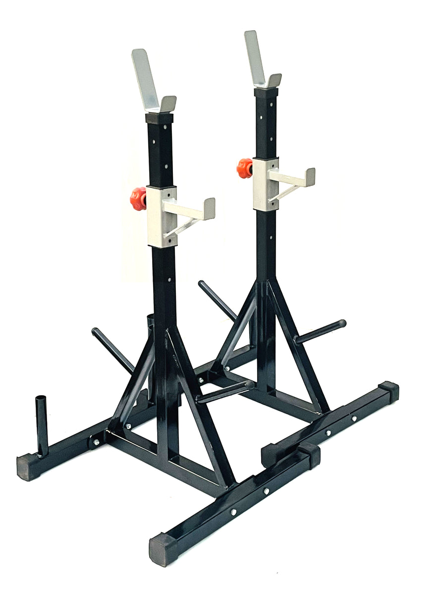 Protoner Blend Joint Squat Stand with Safety Holders Heavy Duty Struct ...