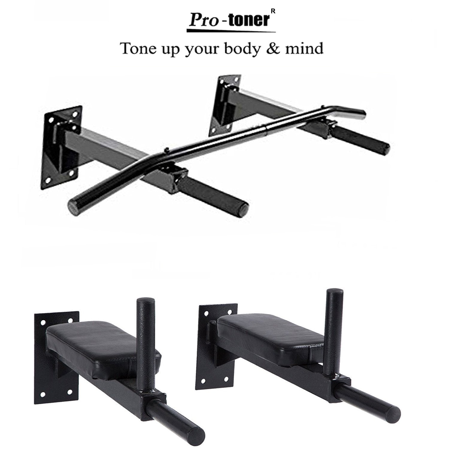 Combo of Protoner Chin up Bar & Dips Bar – Protoner - Sports Hubb